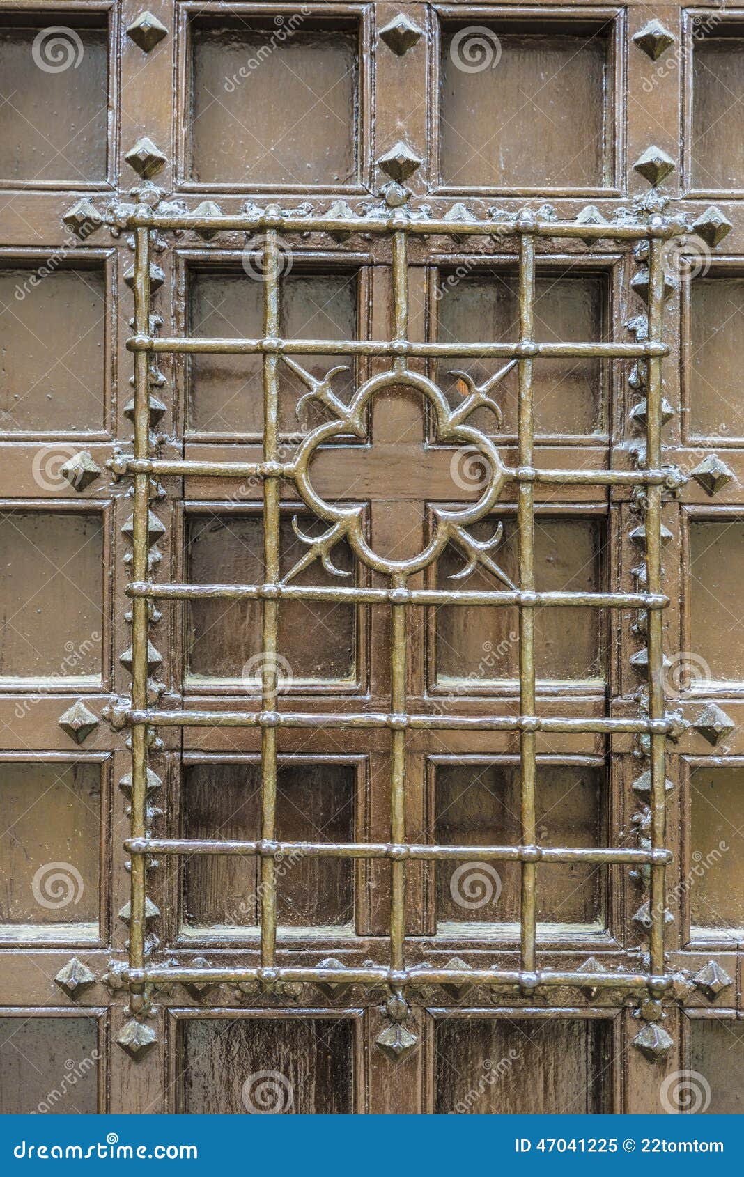 Barred window stock image. Image of closed, construction - 47041225