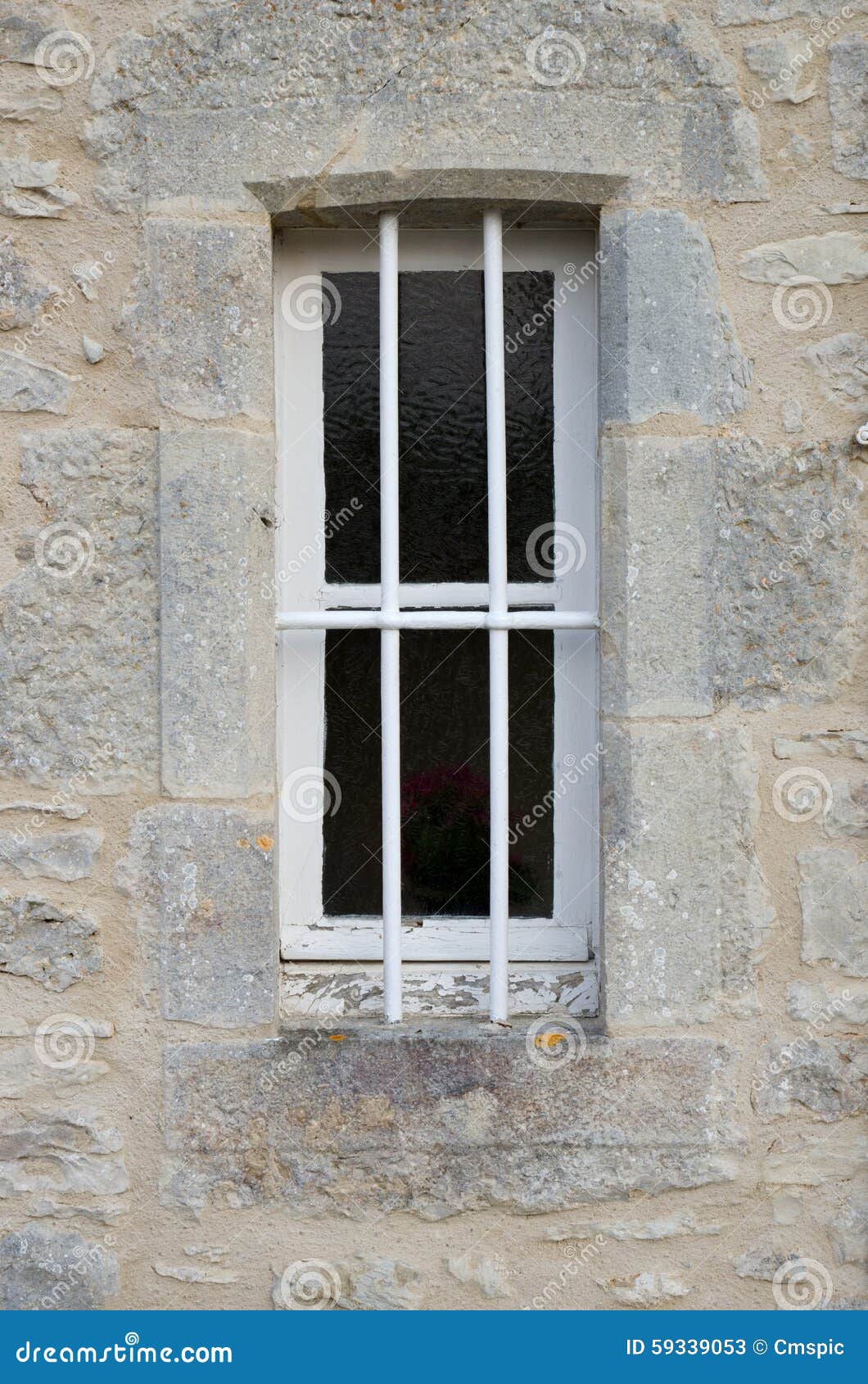 Barred window stock image. Image of safety, aged, protection - 59339053