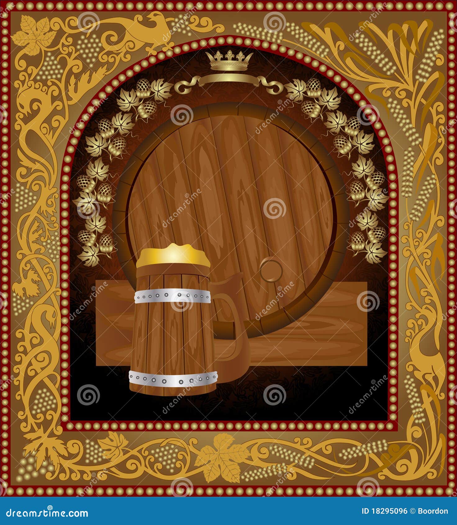 Beer Banner Icons Design. Royalty-Free Stock Image | CartoonDealer.com ...