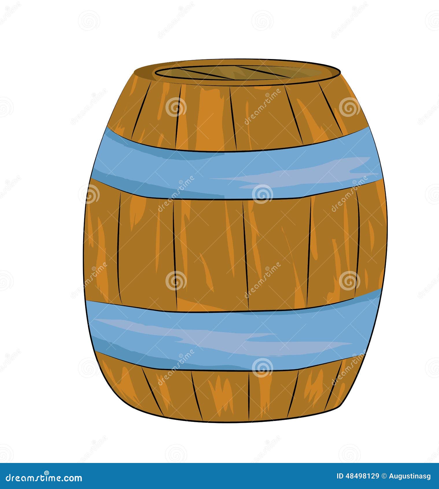 Barrel cartoon stock illustration. Illustration of object - 48498129