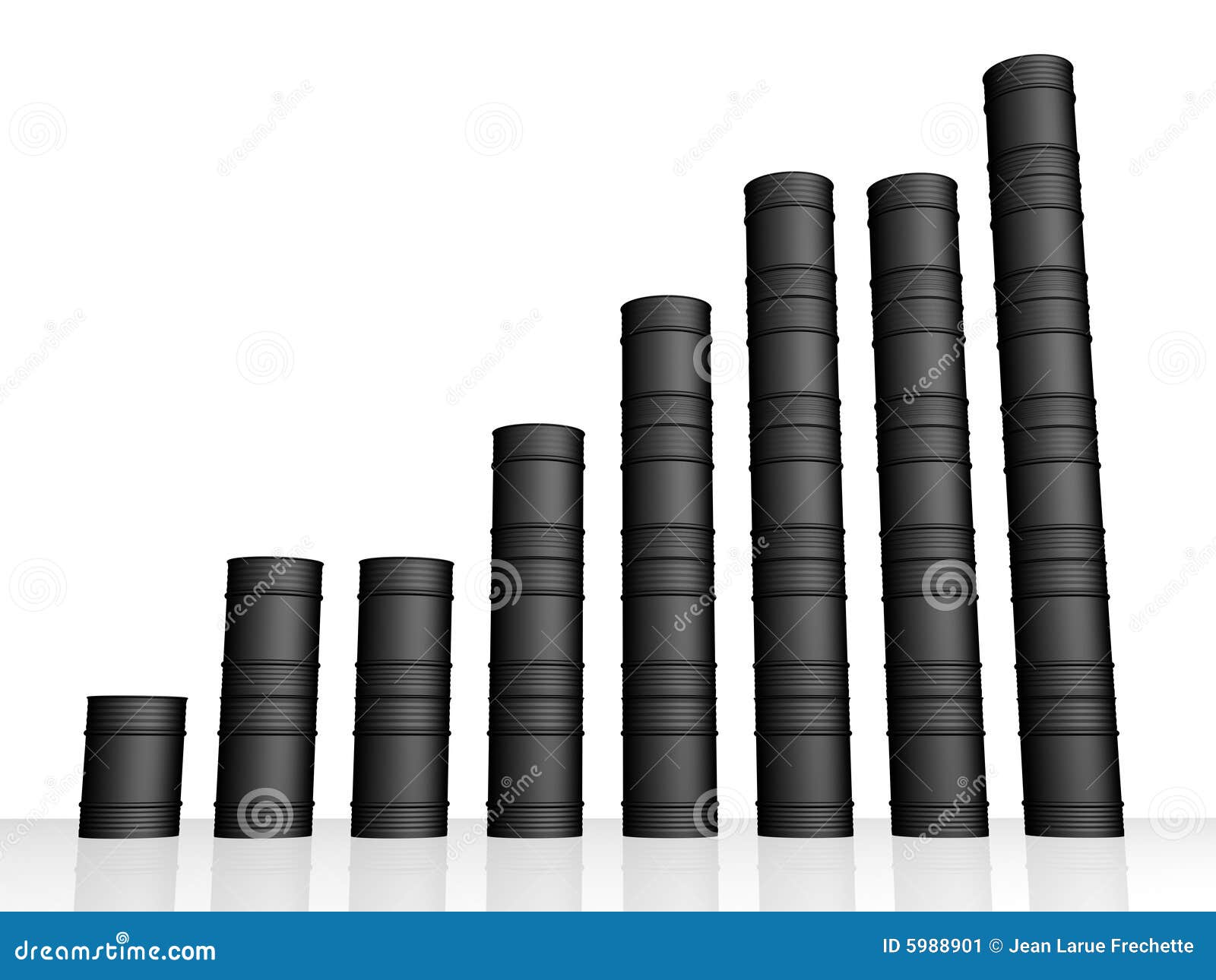 Barrel chart stock illustration. Illustration of black - 5988901