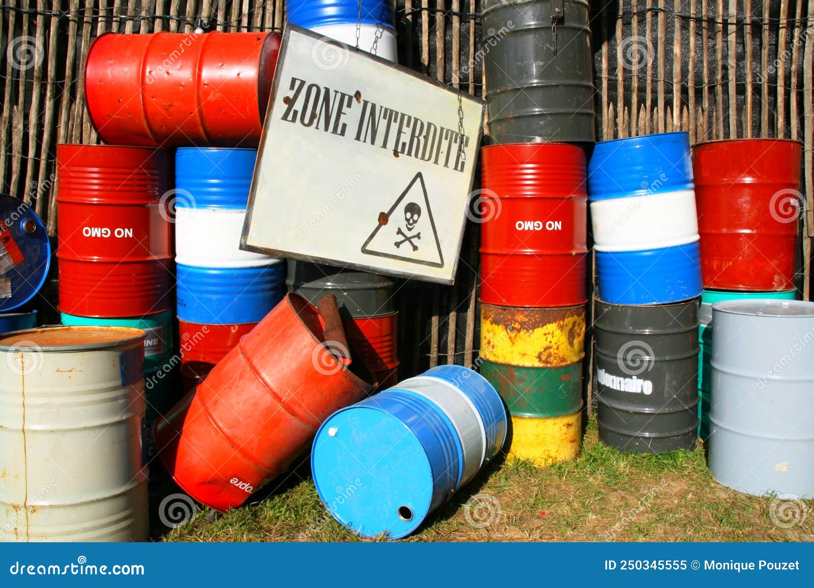 Barrel dump stock image. Image of product, barrel, blue - 250345555
