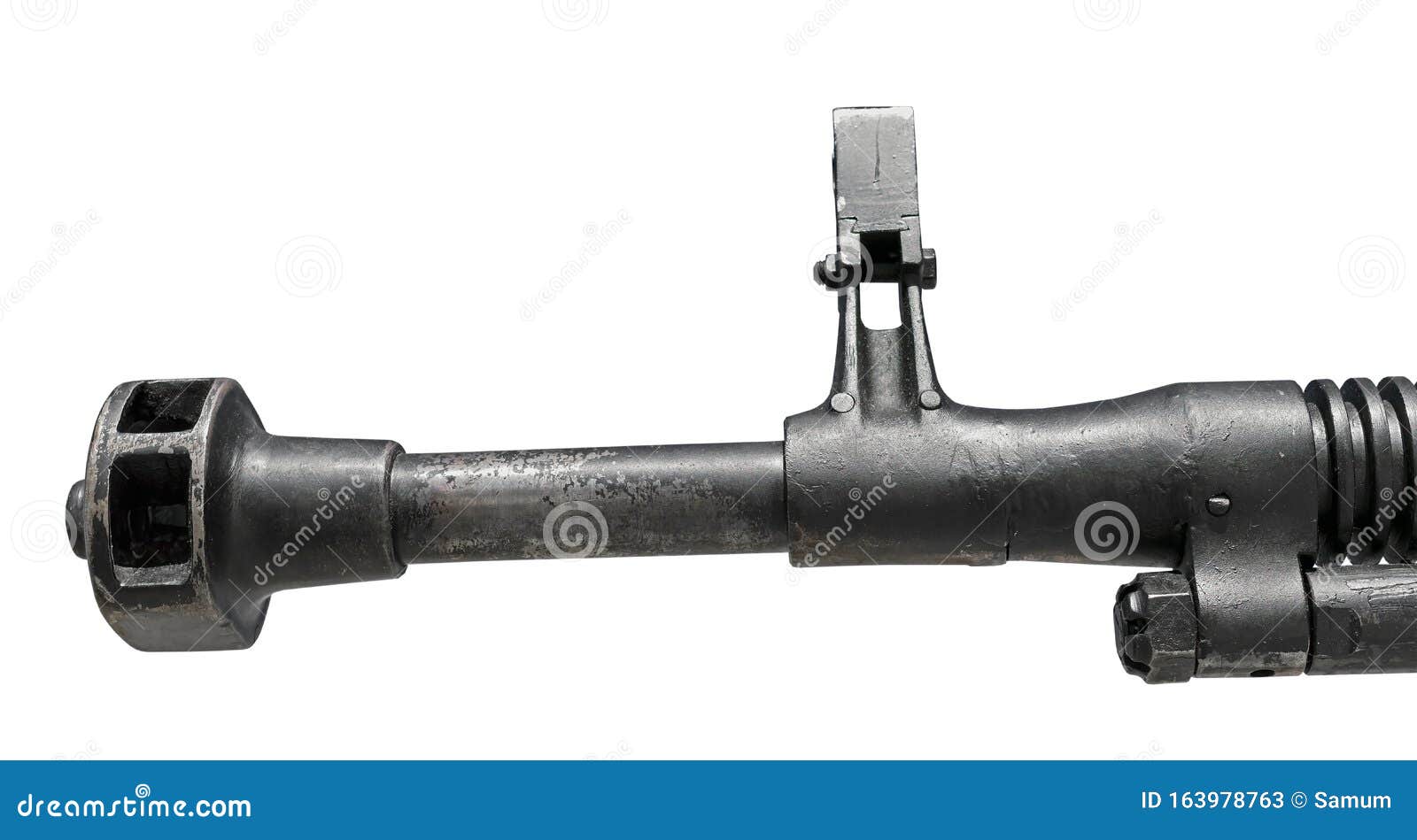 Barrel of Heavy Machine Gun Stock Image - Image of forces, power: 163978763