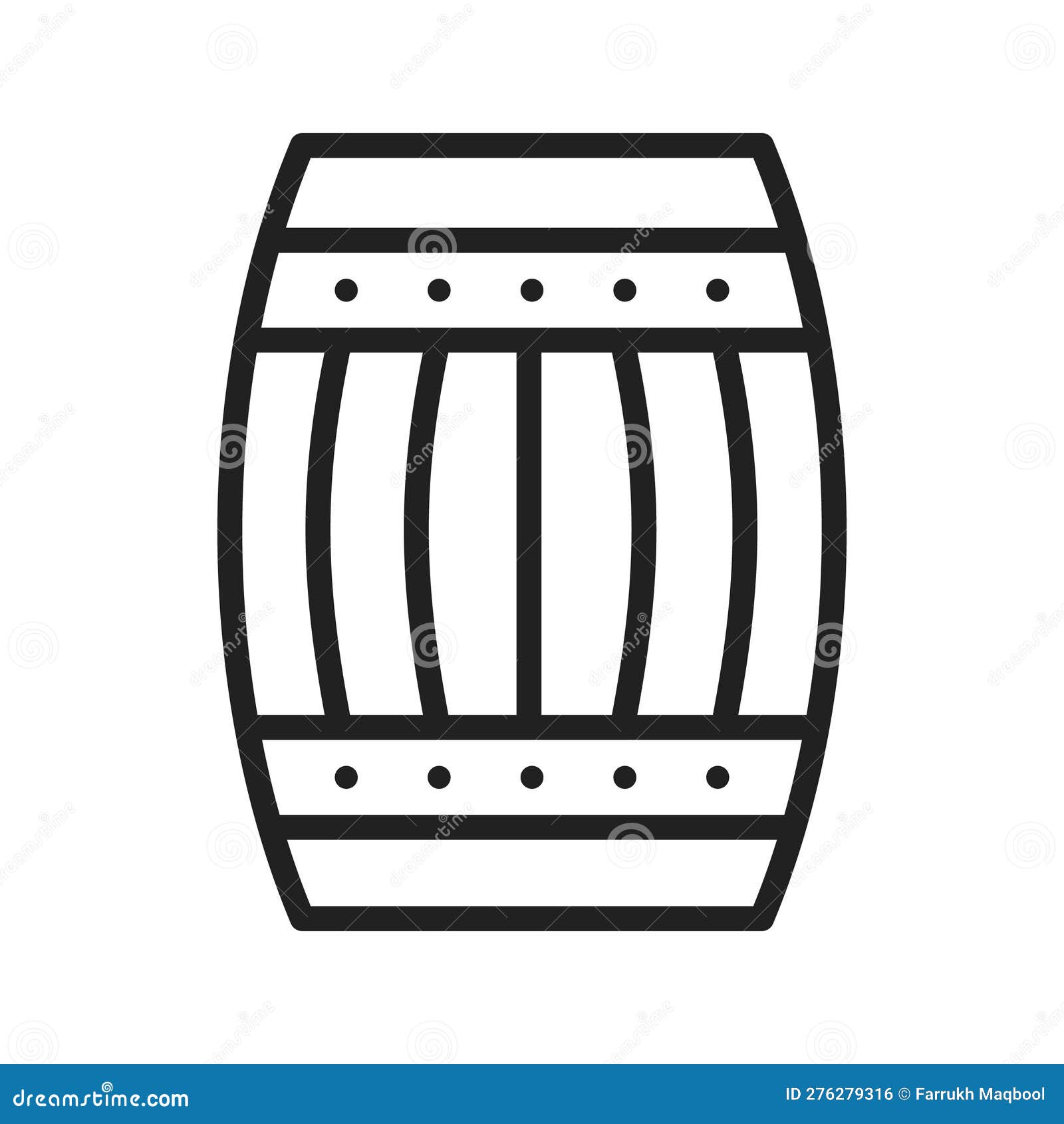 Barrel Icon Vector Image. Suitable for Mobile Apps, Web Apps and Print ...