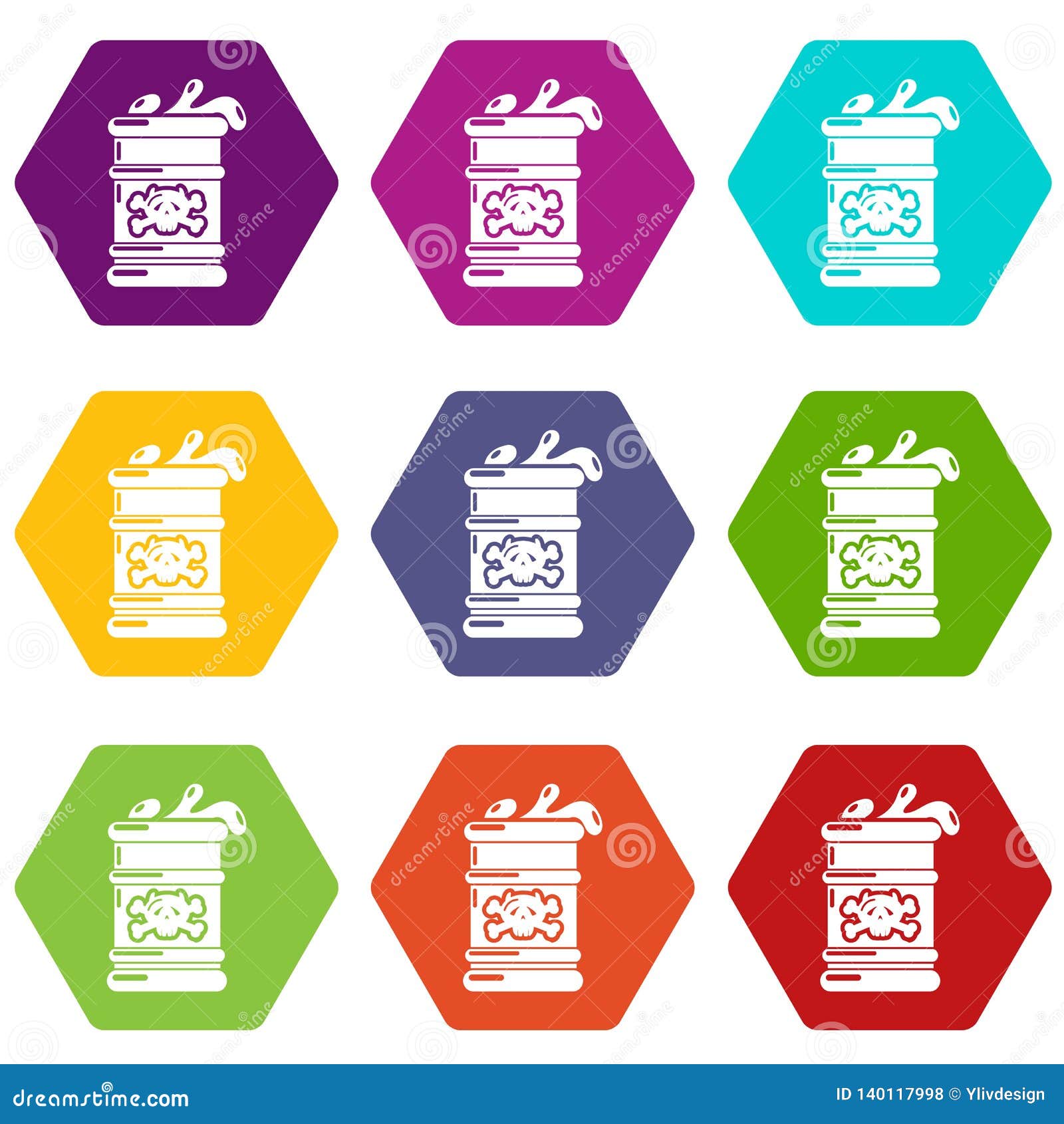 Barrel icons set 9 vector stock vector. Illustration of gallon - 140117998