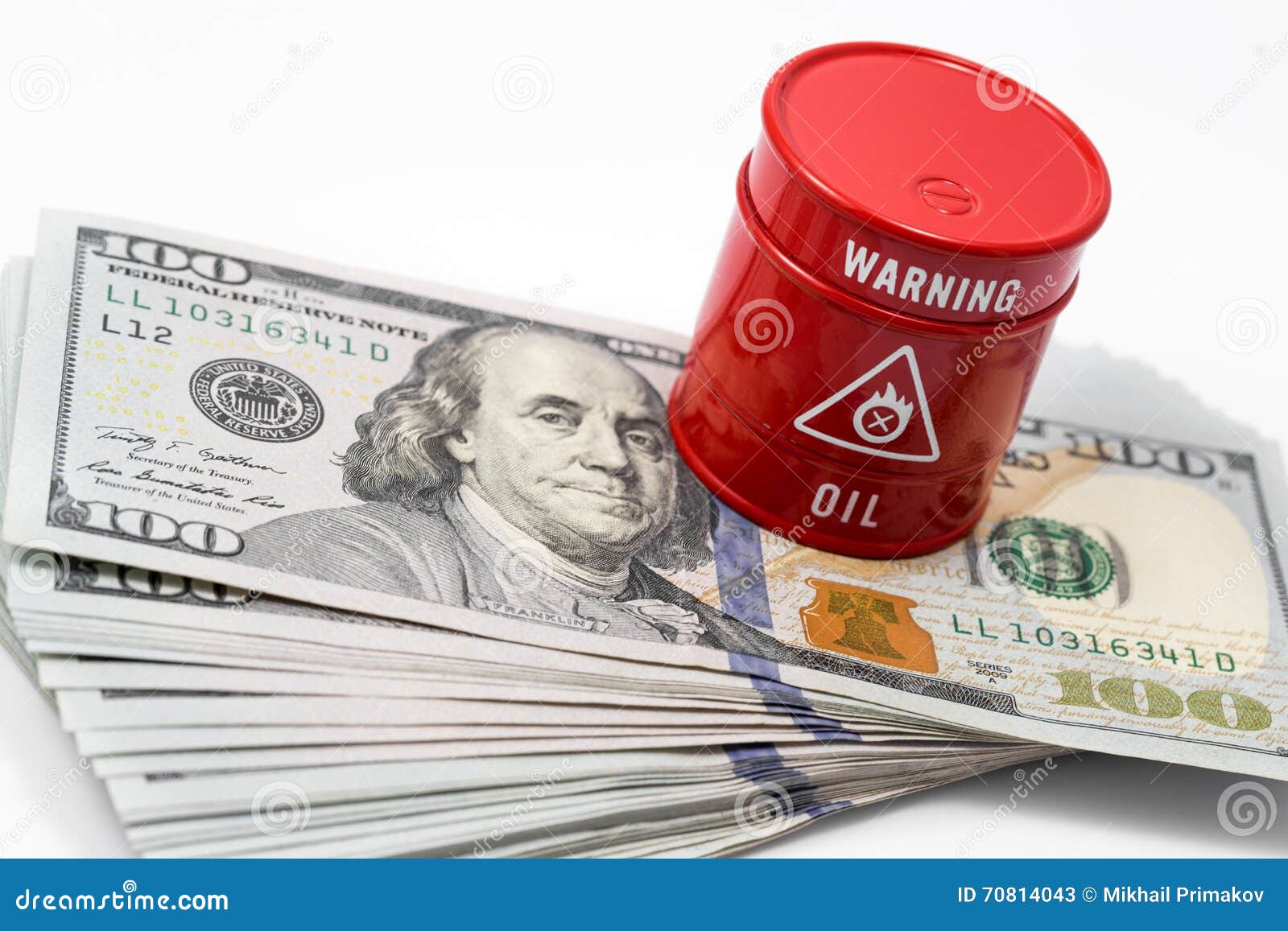 Barrel oil, dollar stock image. Image of finance, future - 70814043