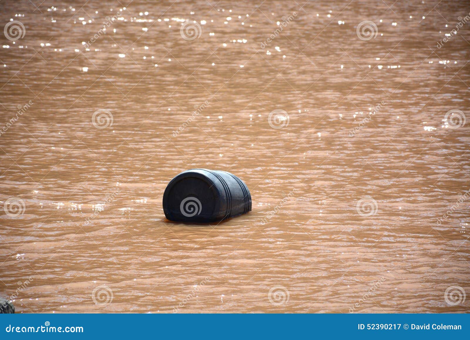 Barrel stock image. Image of water, barrel, brown, floating - 52390217