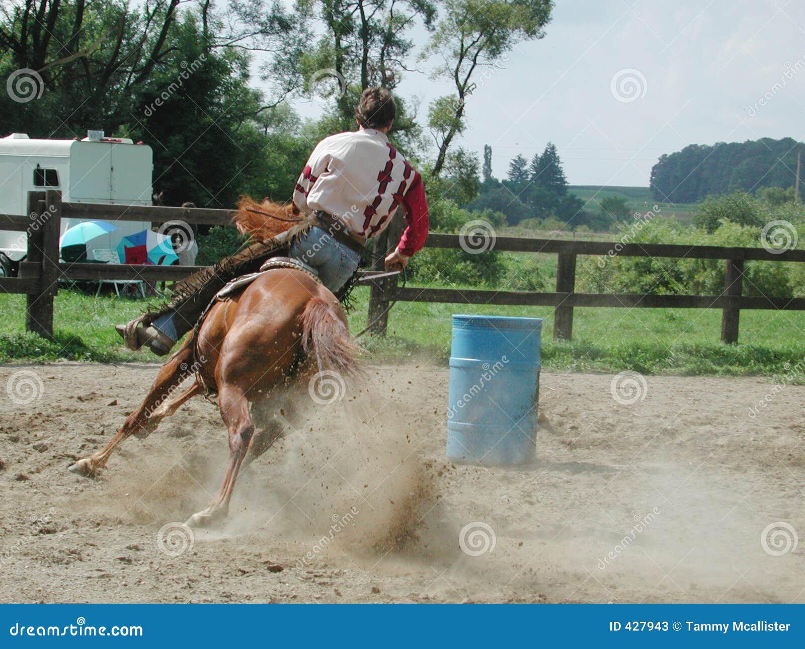 Barrel racing stock image. Image of barrel, jeans, cool - 427943