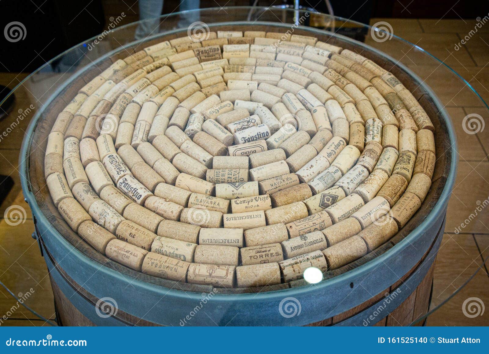 Barrel top Corks editorial image. Image of editorial - 161525140