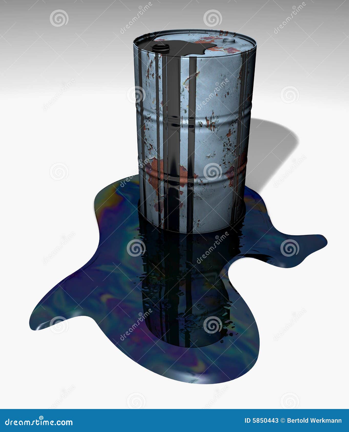 Barrel with wasted oil stock illustration. Illustration of crisis - 5850443