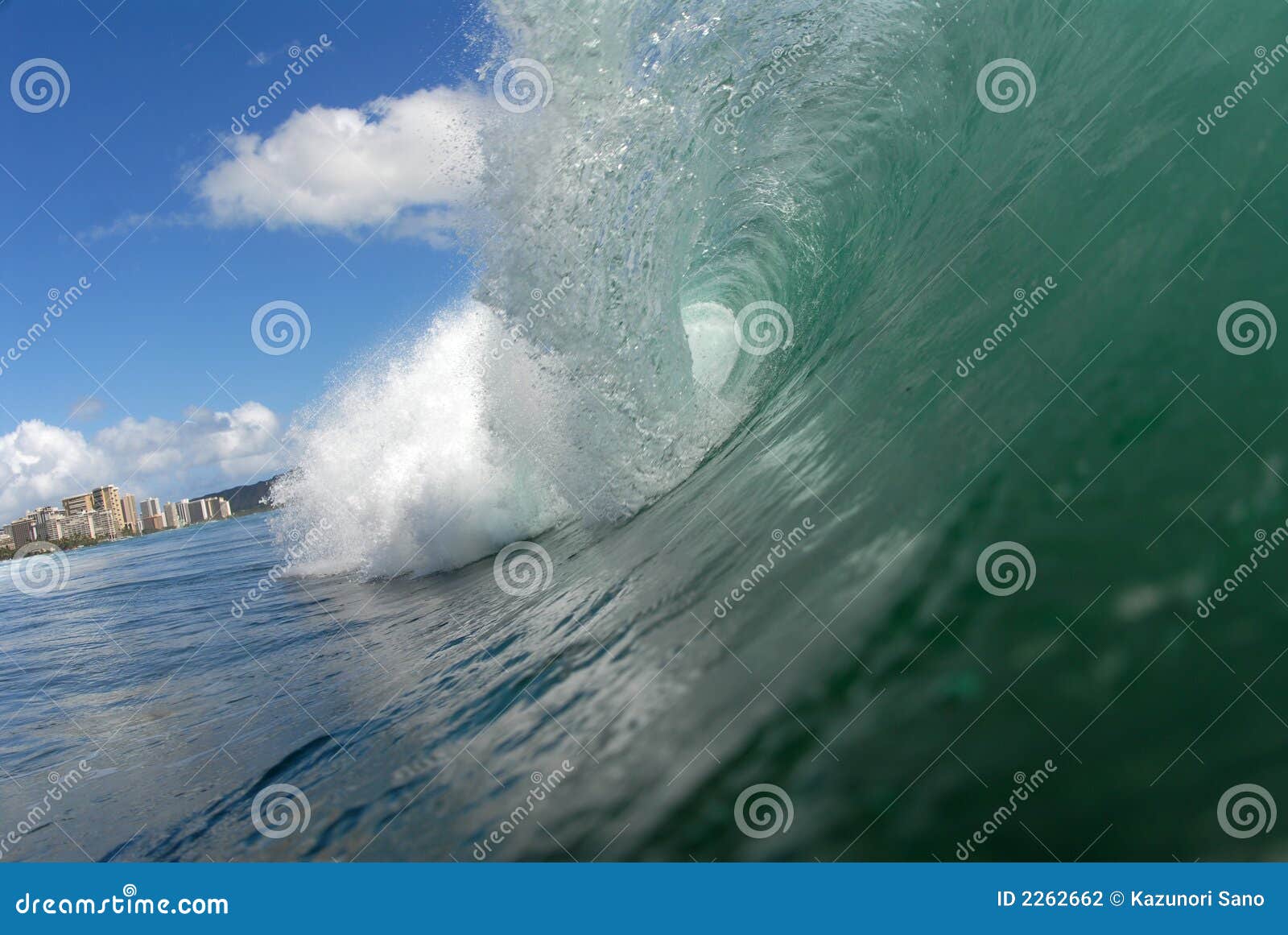 Barreling wave stock photo. Image of barrel, extreme, tube - 2262662
