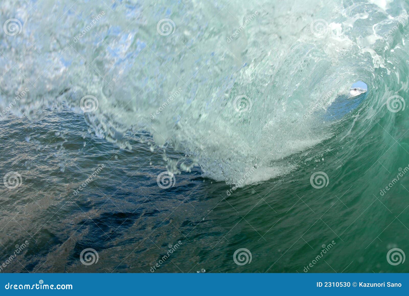 Barreling wave stock photo. Image of wipeout, hawaii, gnarly - 2310530