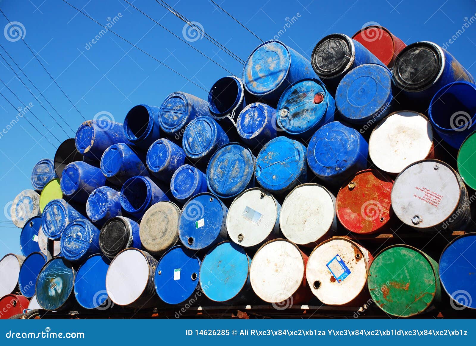 Barrels stock image. Image of storage, wine, tanker, salvage - 14626285