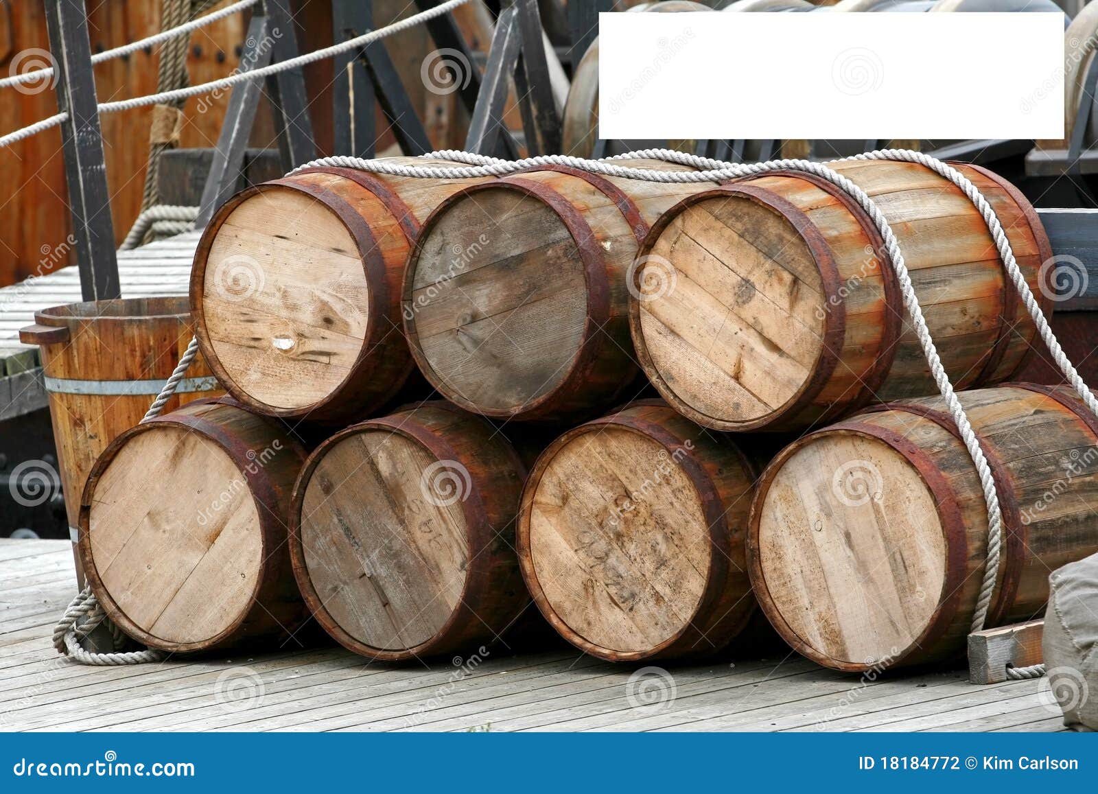 Barrels stock photo. Image of freight, load, cargo, shipping - 18184772