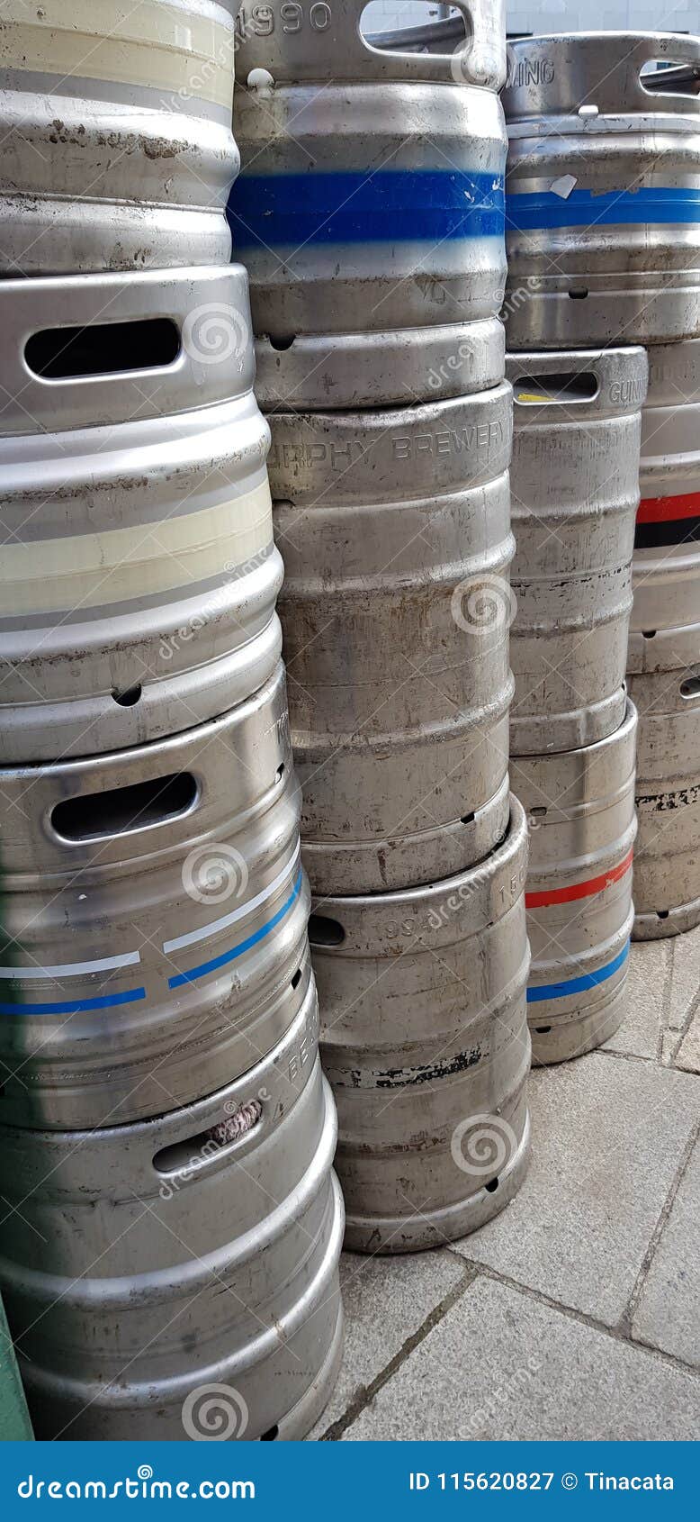 Barrels of beer stock image. Image of beer, barrels - 115620827
