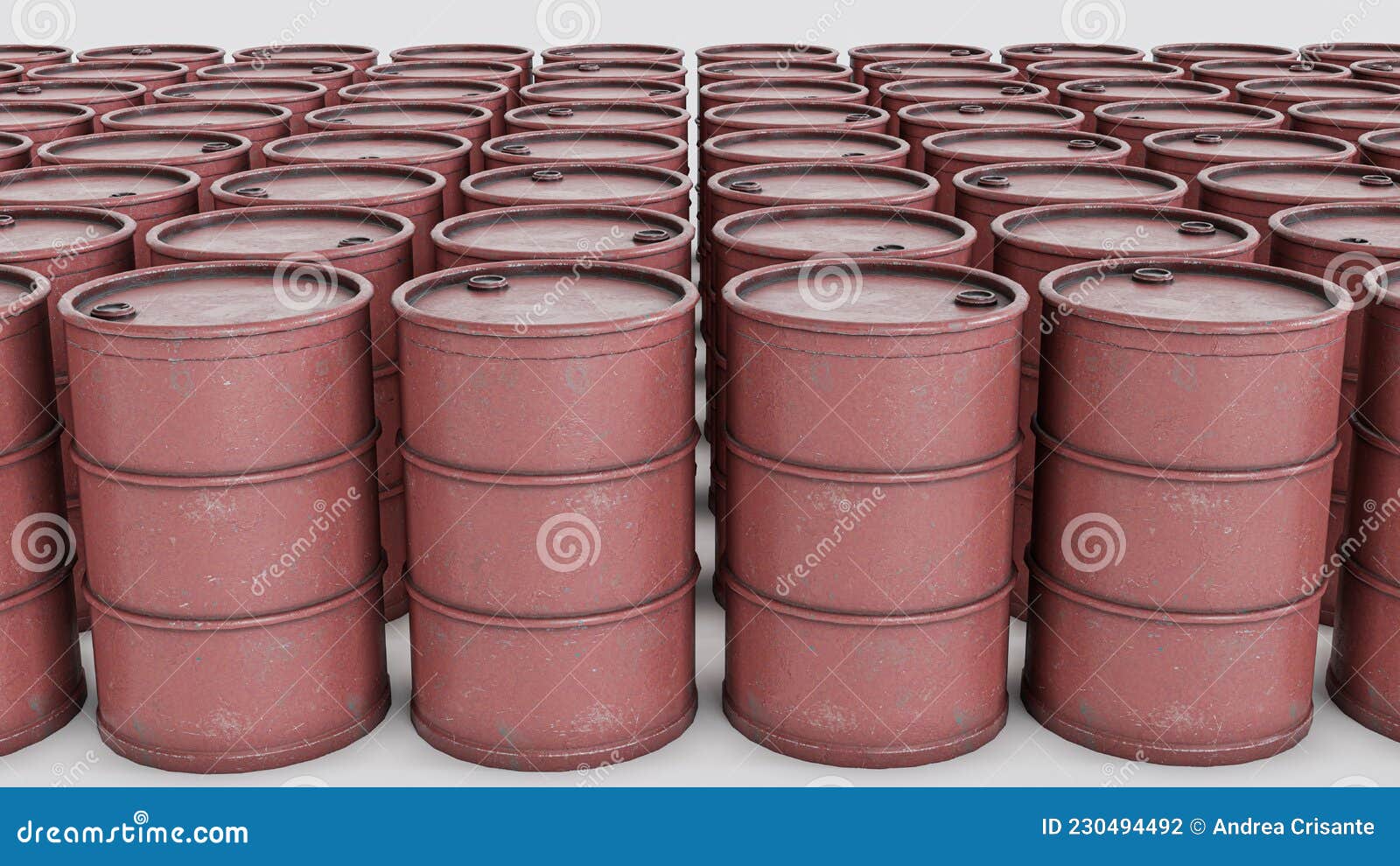 Barrels Isolated on White Background Stock Illustration - Illustration ...