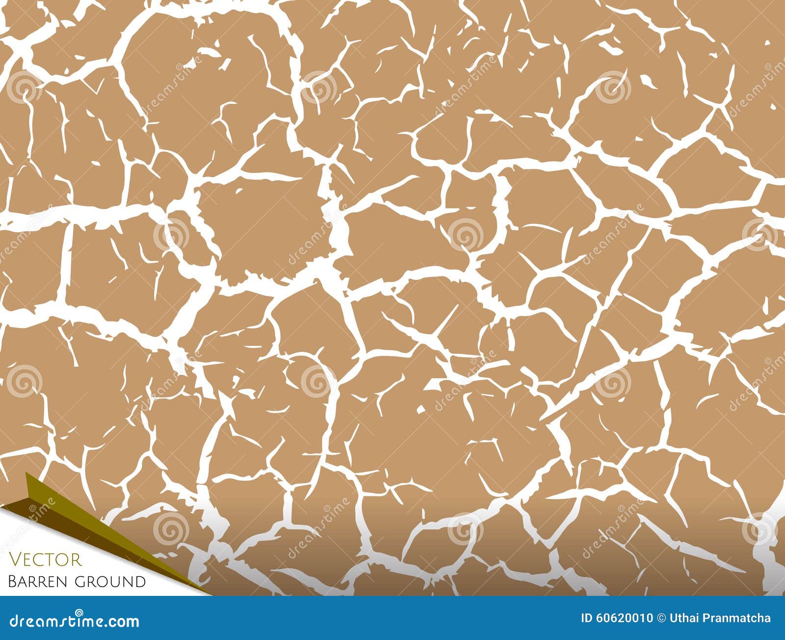 Barren Ground Suitable for Background or Texture Stock Vector ...