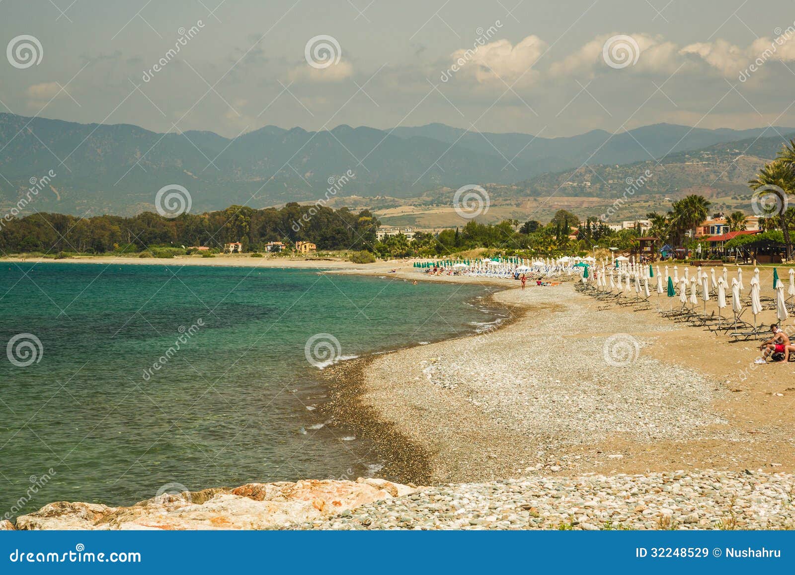 Barren rocky beach. stock image. Image of beach, sand - 32248529