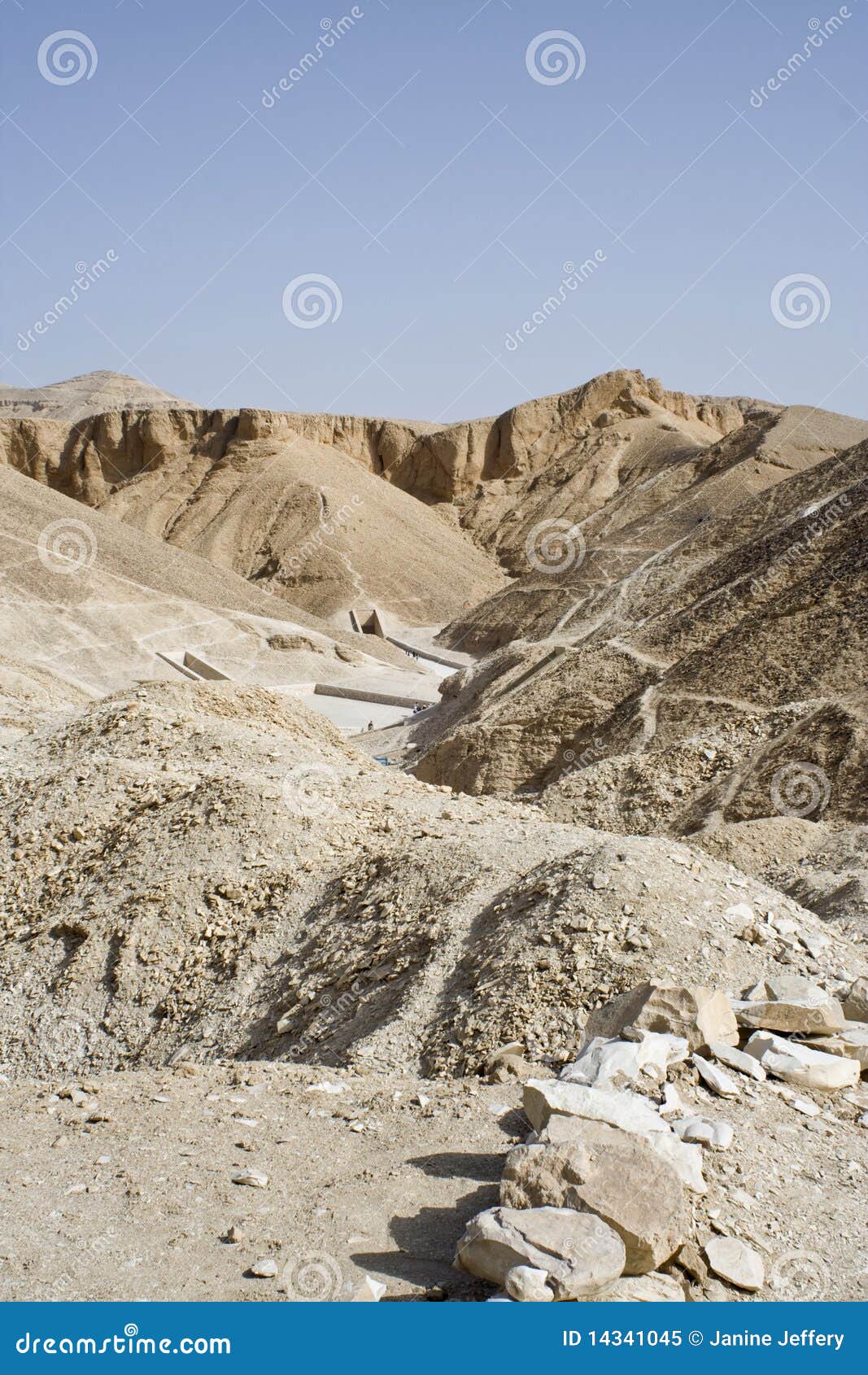 Barren Valley stock image. Image of civilization, excavation - 14341045
