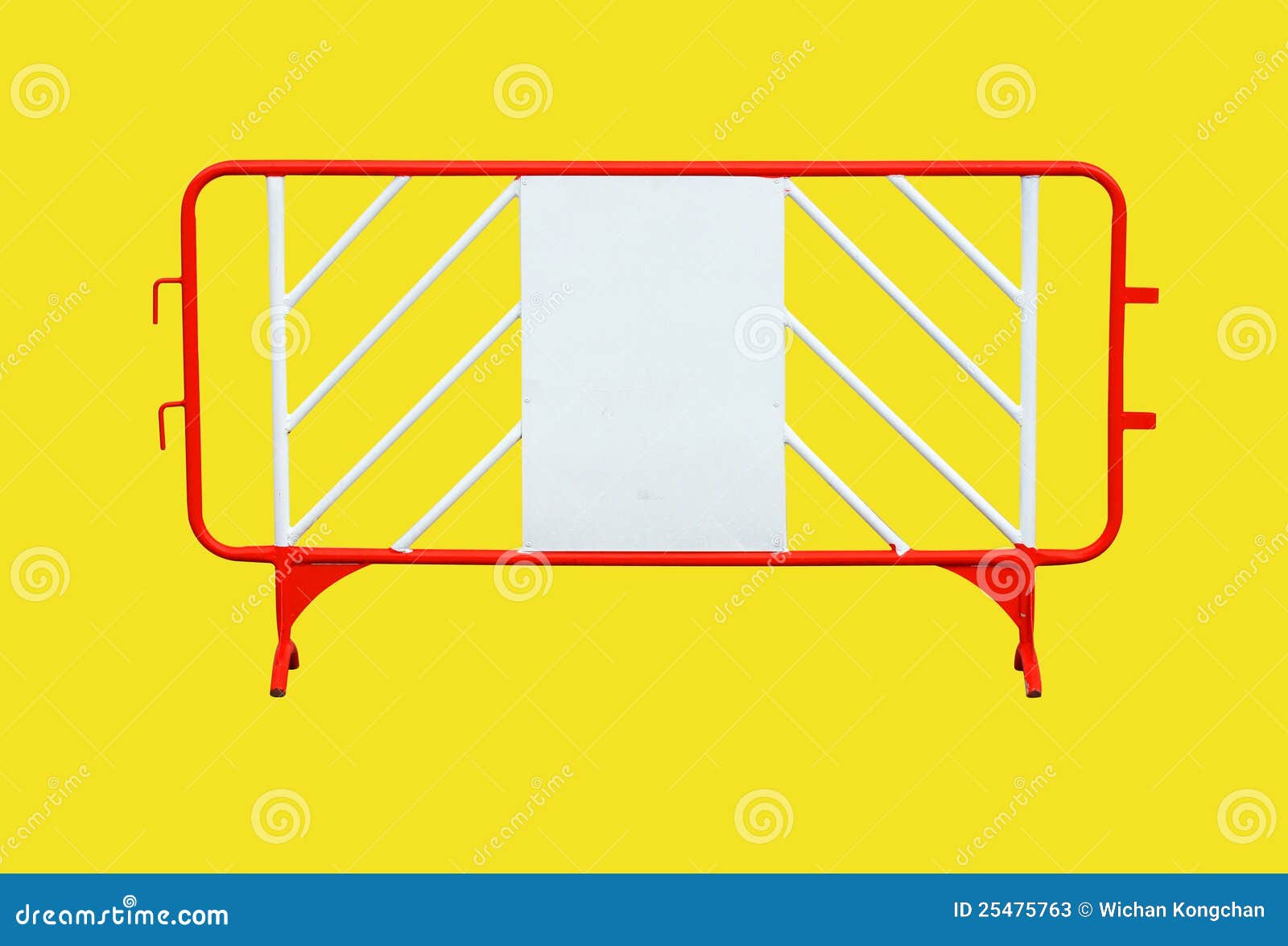 Barricada De La Construcción Imagen de archivo - Imagen de mejora ...