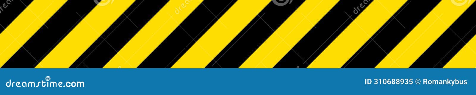 Seamless Set Of Red Barricade Tapes Cartoon Vector | CartoonDealer.com ...