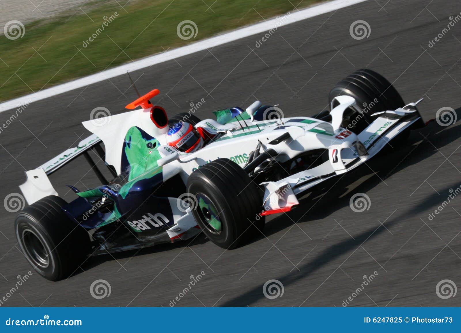 Barrichello on f1 editorial image. Image of tyre, track - 6247825