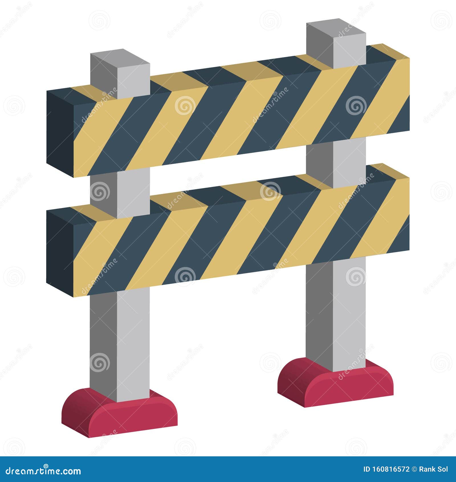 Barrier Color Vector Icon Fully Editable Stock Vector - Illustration of ...