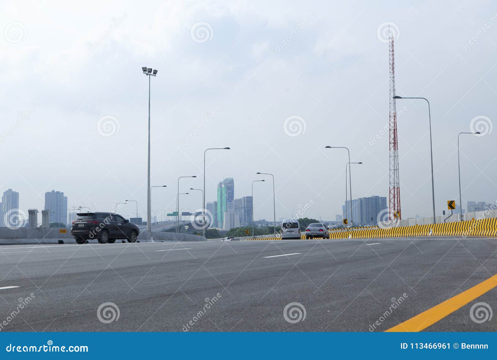 Barrier of the Empty Side Road Editorial Photo - Image of empty, floor ...