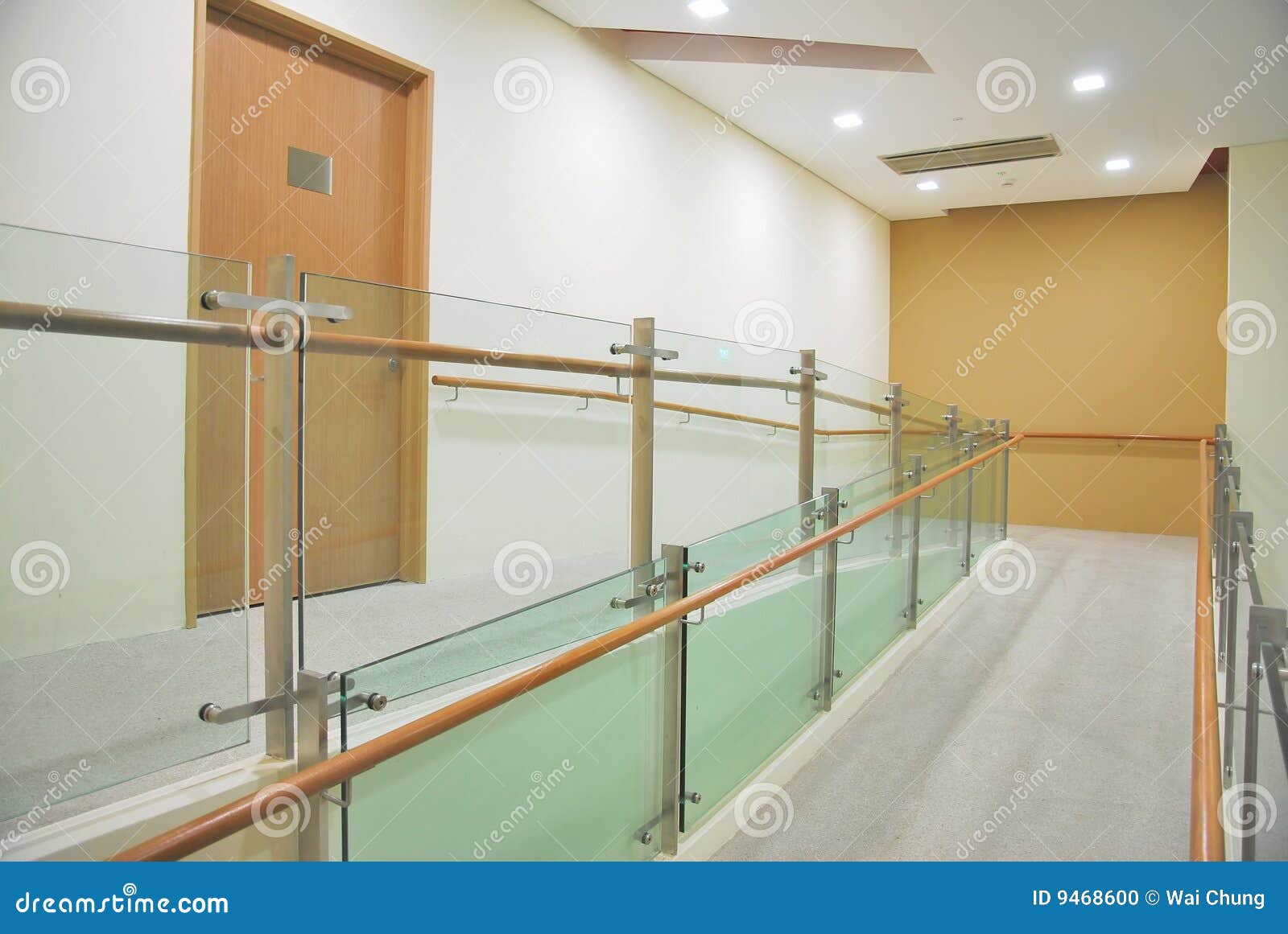 Barrier Free Pathway Leading To a Door Stock Photo - Image of colorful ...