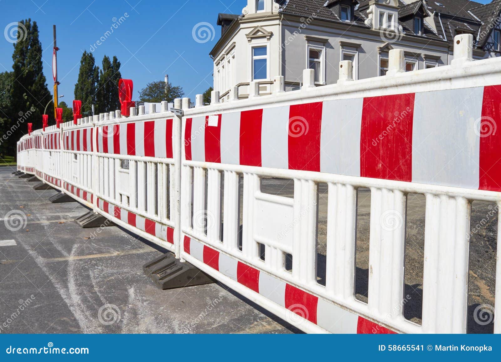 Barrier stock image. Image of construction, crossing - 58665541