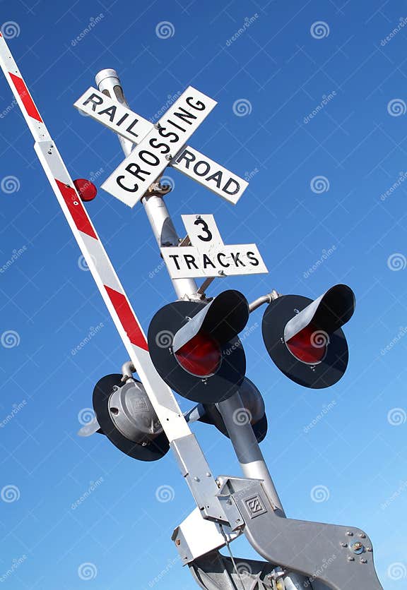 Barrier level crossing stock image. Image of level, safety - 15950697