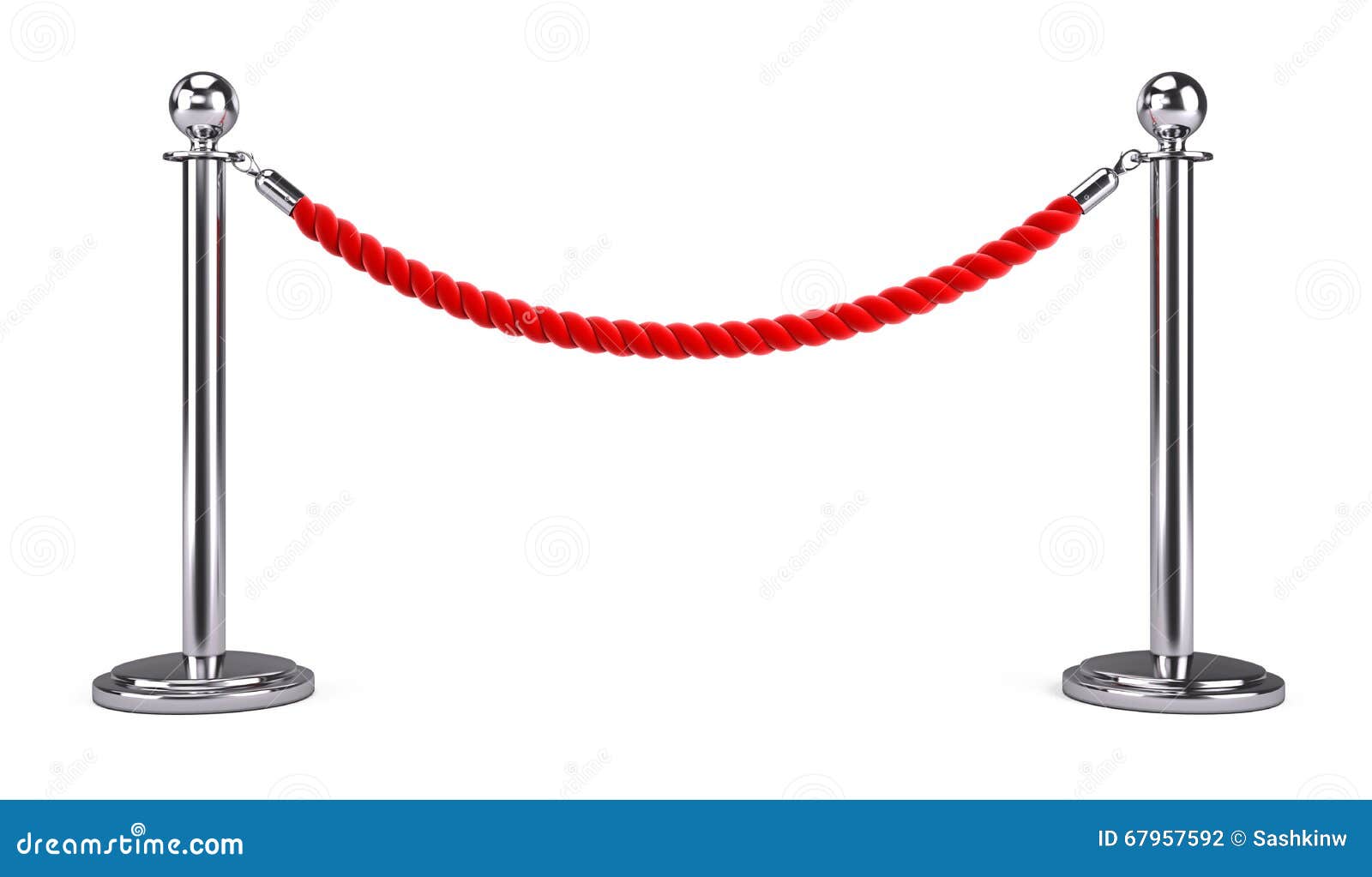 Barrier rope stock illustration. Illustration of elegant - 67957592