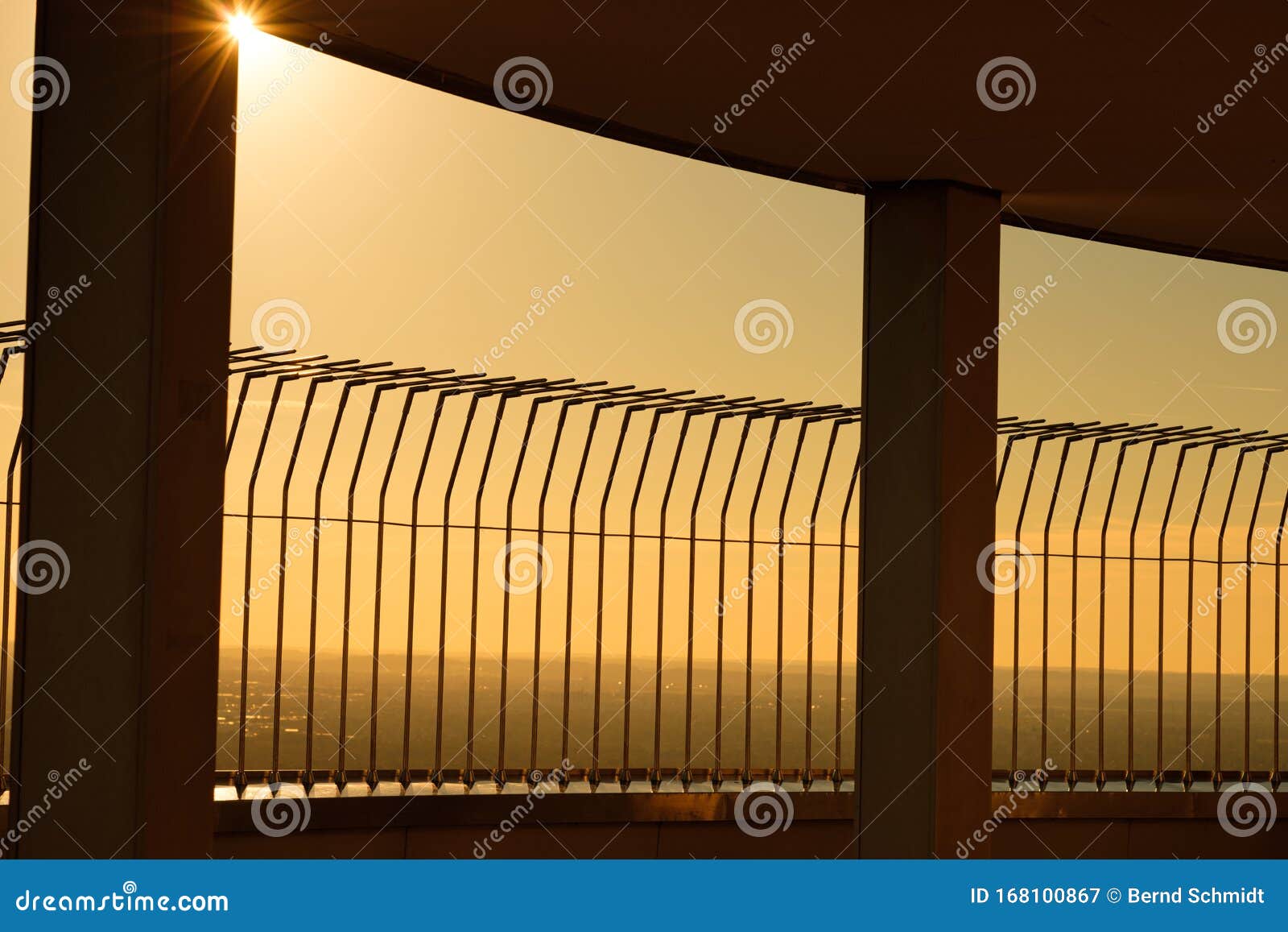 Barrier Steel Fence in Sunlight Stock Image - Image of steel, outdoor ...