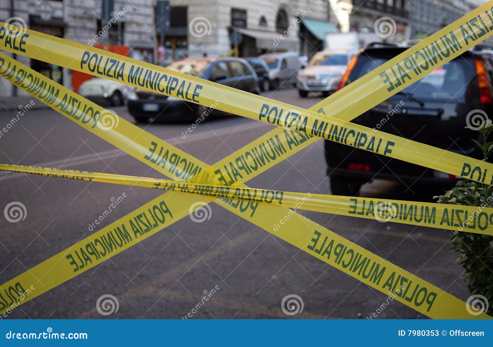 Barriered territory stock image. Image of boundary, security - 7980353