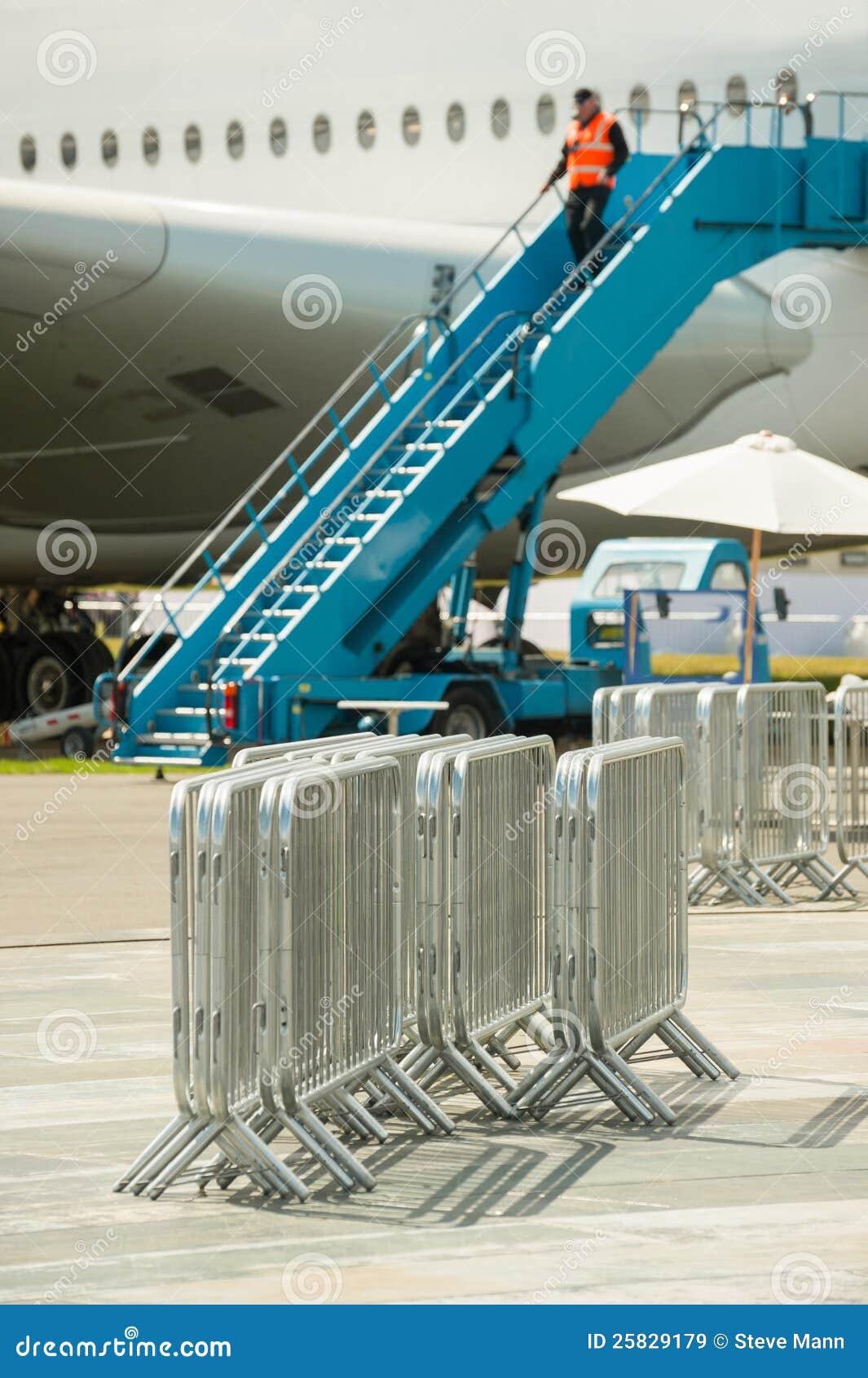 Barriers stock image. Image of fencing, aviation, control - 25829179