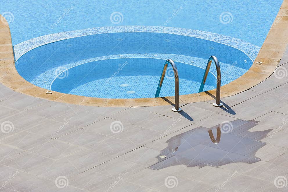 Barriers to exit the pool. stock photo. Image of background - 61720114