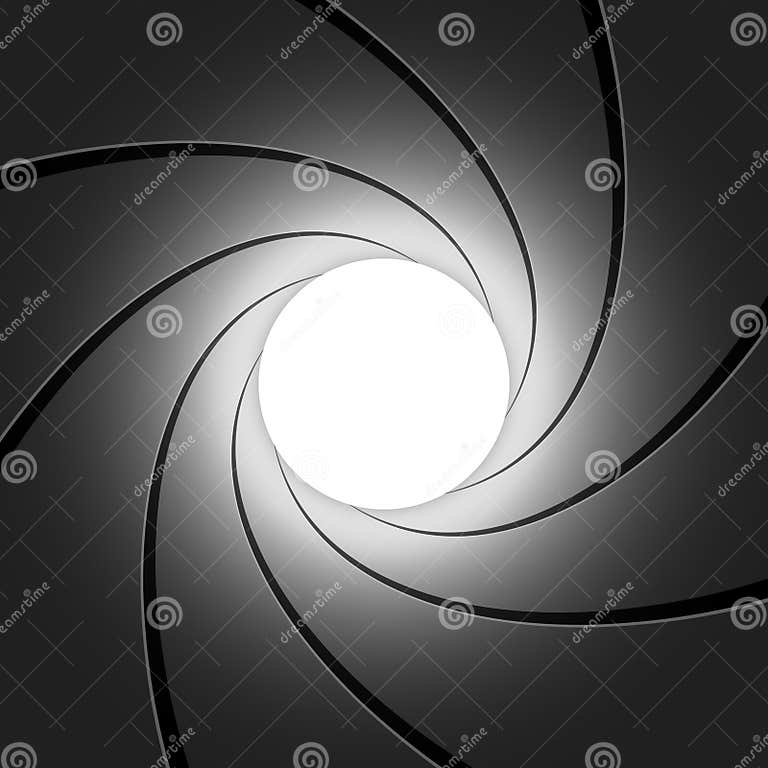 Barril de arma. Vector. ilustración del vector. Ilustración de james ...