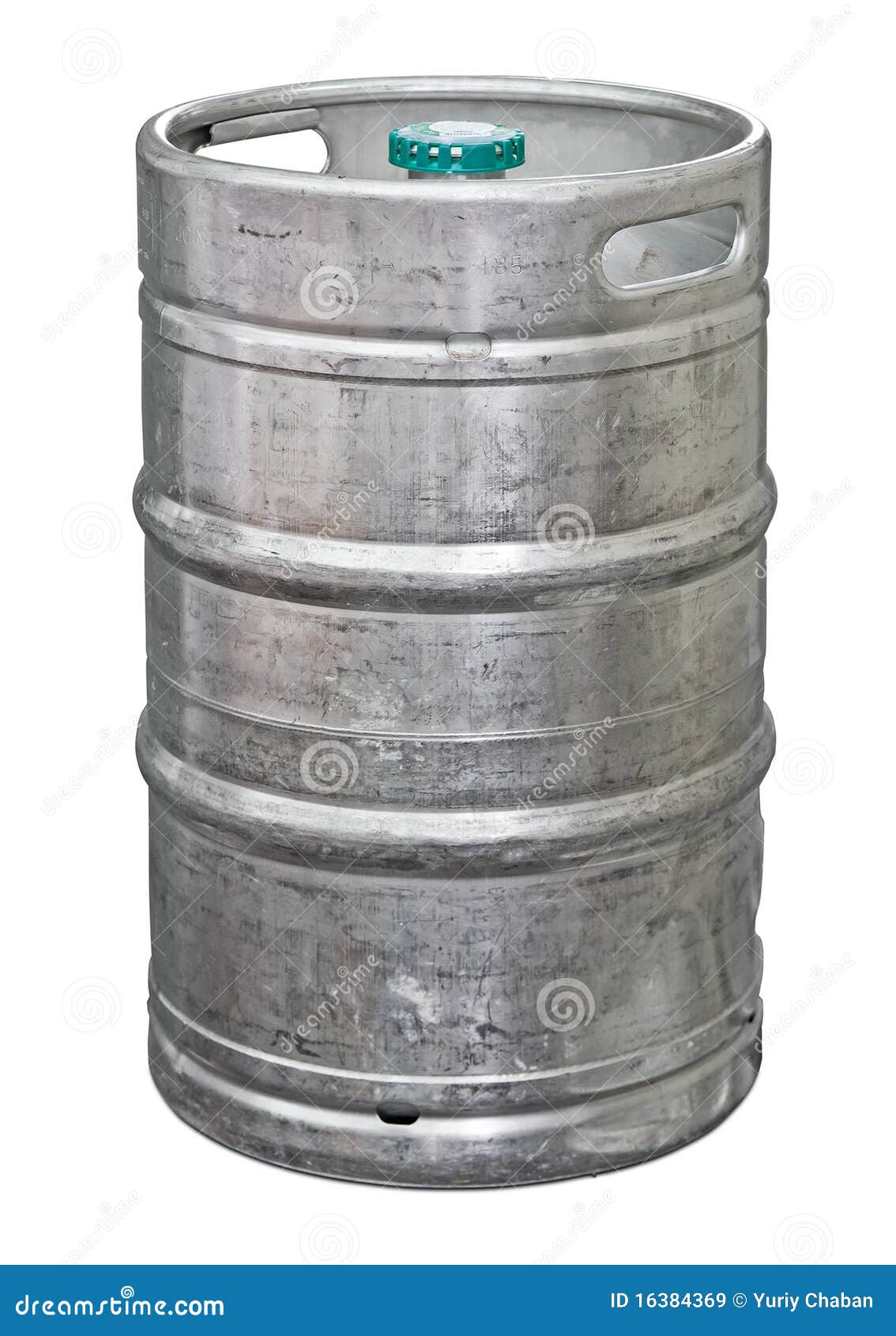 Barril de cerveja do metal imagem de stock. Imagem de trajeto - 16384369