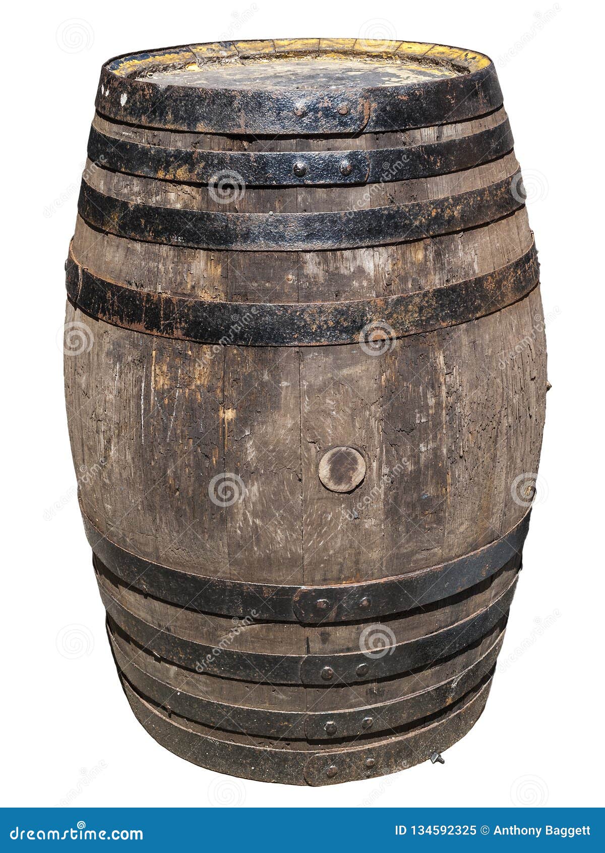 Barril De Madera Del Viejo Vintage Imagen de archivo - Imagen de ...