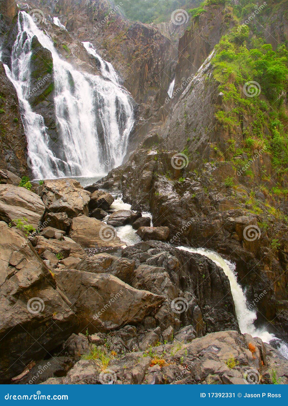 Barron Falls - Queensland, Australia Stock Image - Image of kuranda ...