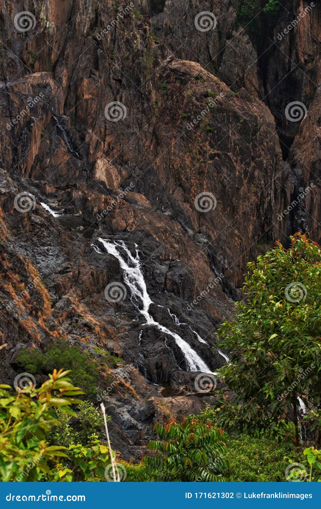 Barron River Waterfall and Gorge in Queensland Australia Stock Photo ...