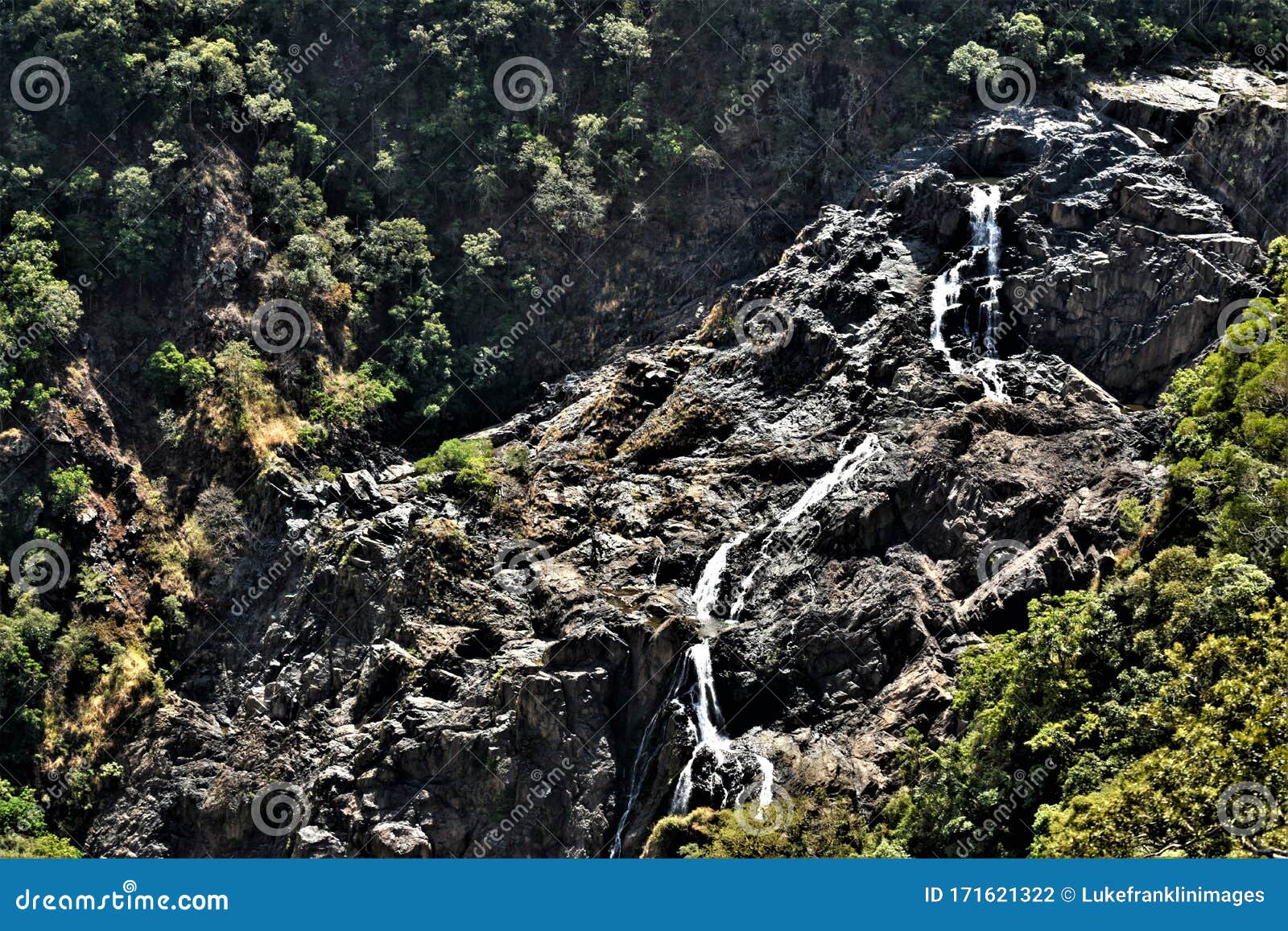 Barron River Waterfall and Gorge in Queensland Australia Stock Photo ...