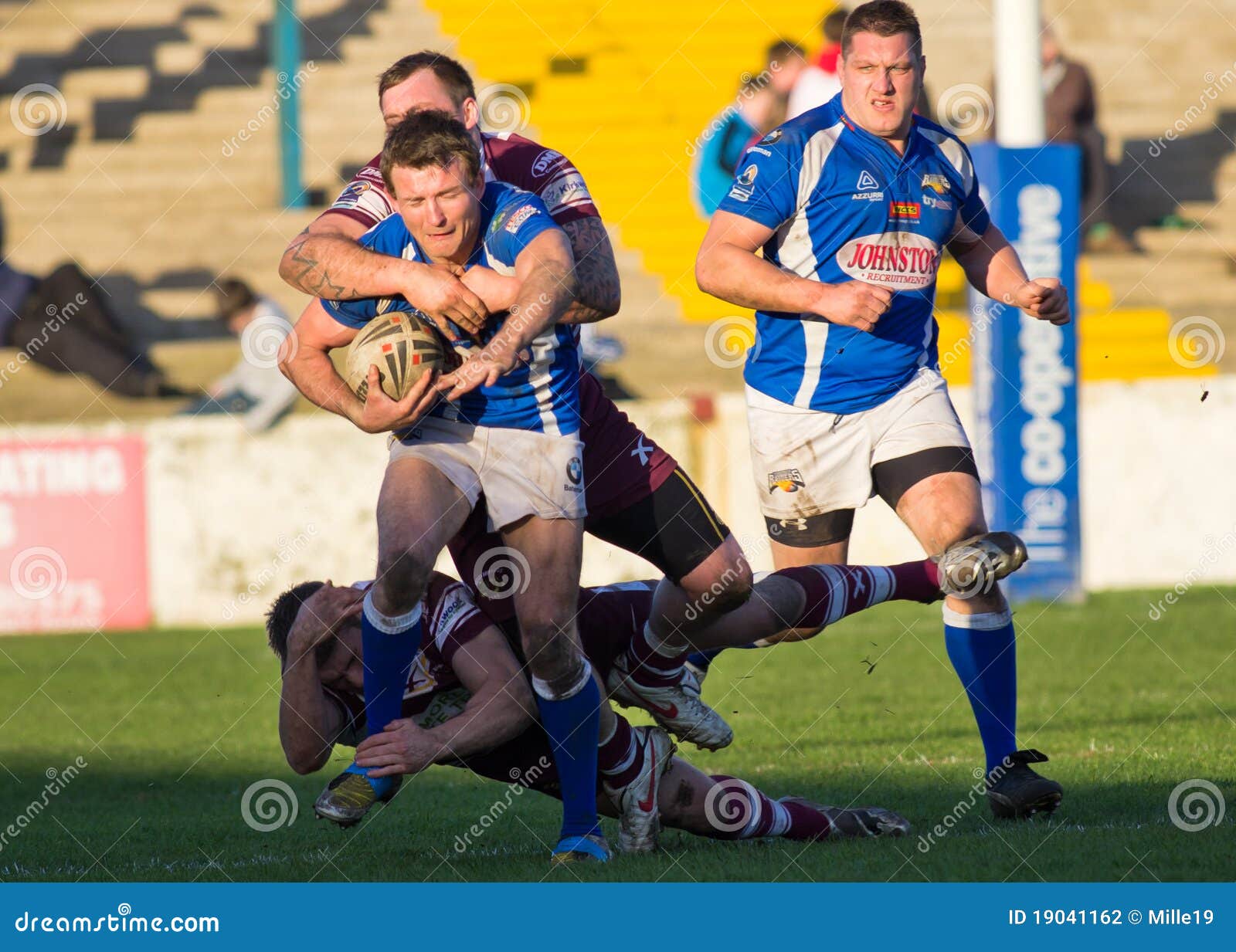 Barrow Raiders V Batley Bulldogs Editorial Photography - Image of ...