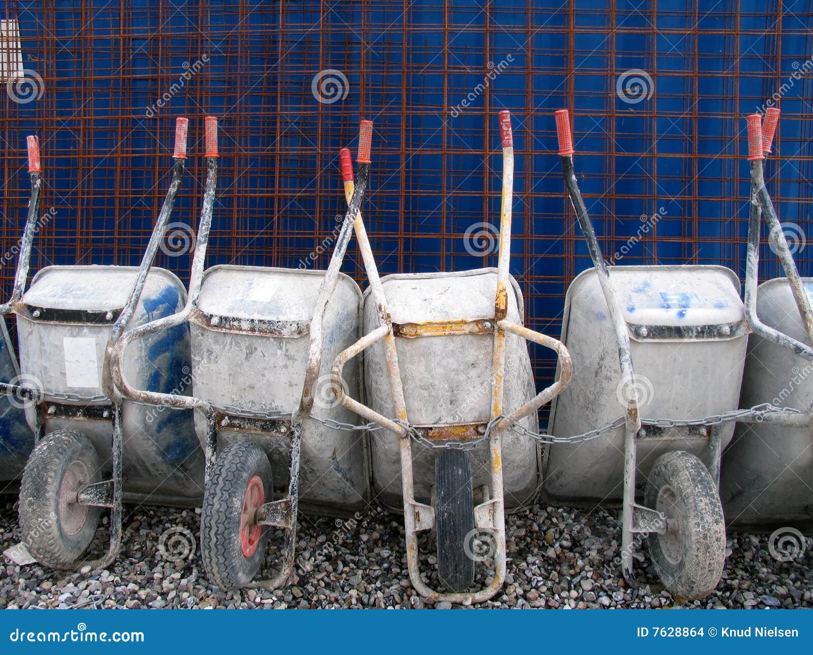 Barrows stock photo. Image of construction, building, site - 7628864