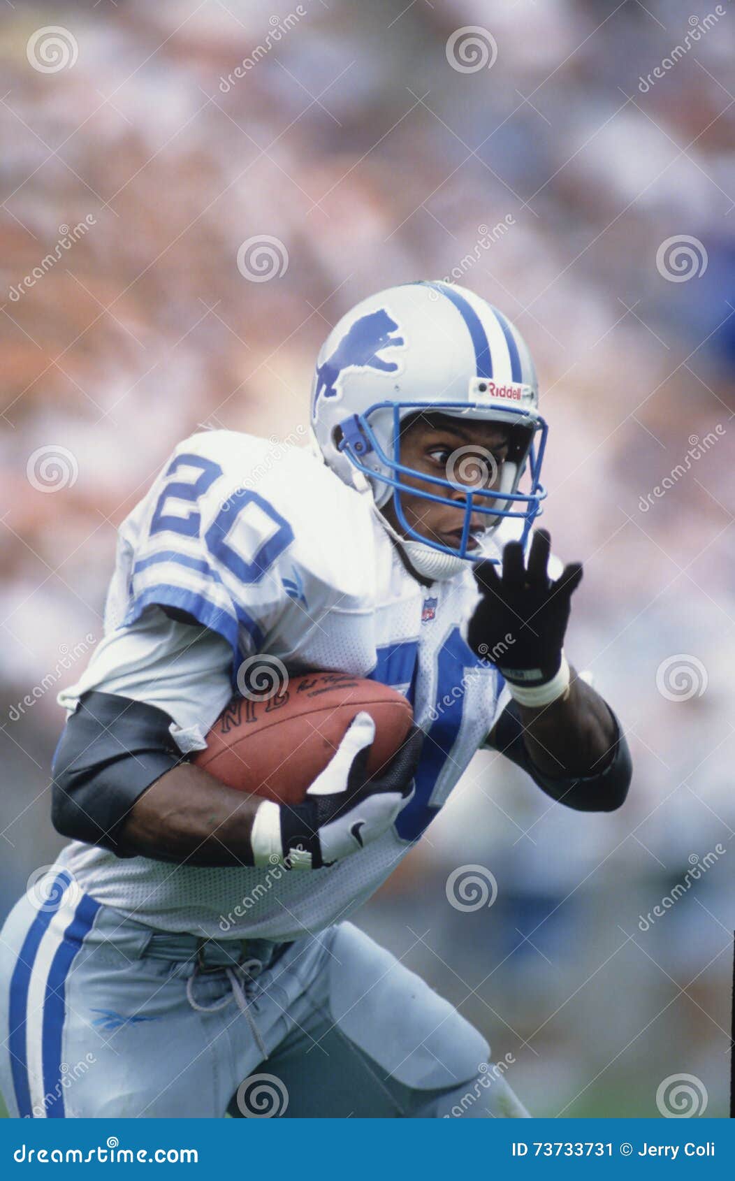 Barry Sanders Detroit Lions Photo éditorial - Image du nationale, barry ...