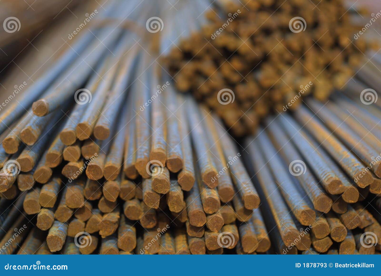 Bars stock image. Image of rusty, bundles, metal, bars - 1878793