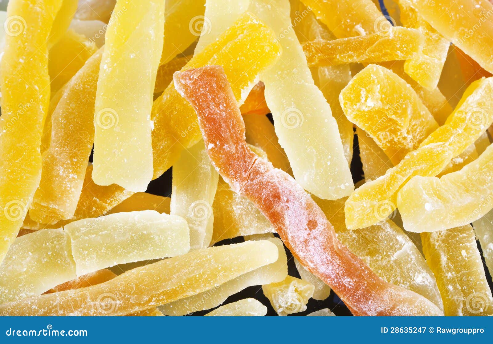 Bars De Fruit Secs Par Bonbon De Papaye Image stock - Image du normal ...