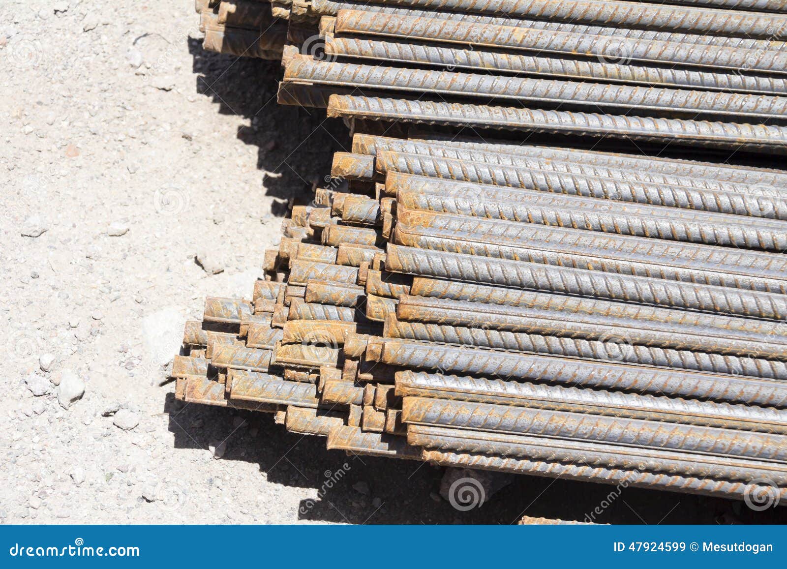 Bars of reinforced steel stock image. Image of reassemble - 47924599