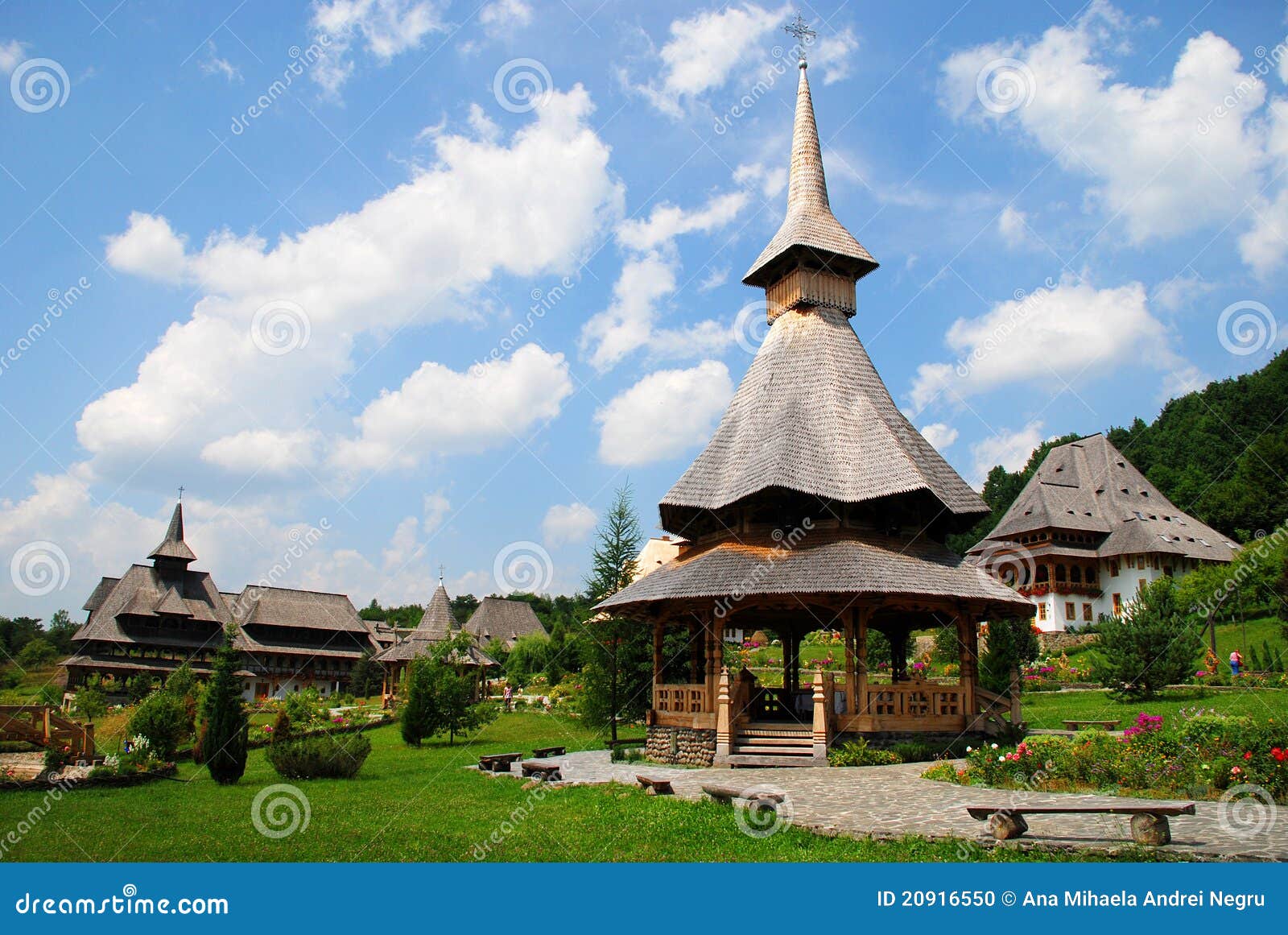 Barsana monastery stock photo. Image of religious, architecture - 20916550