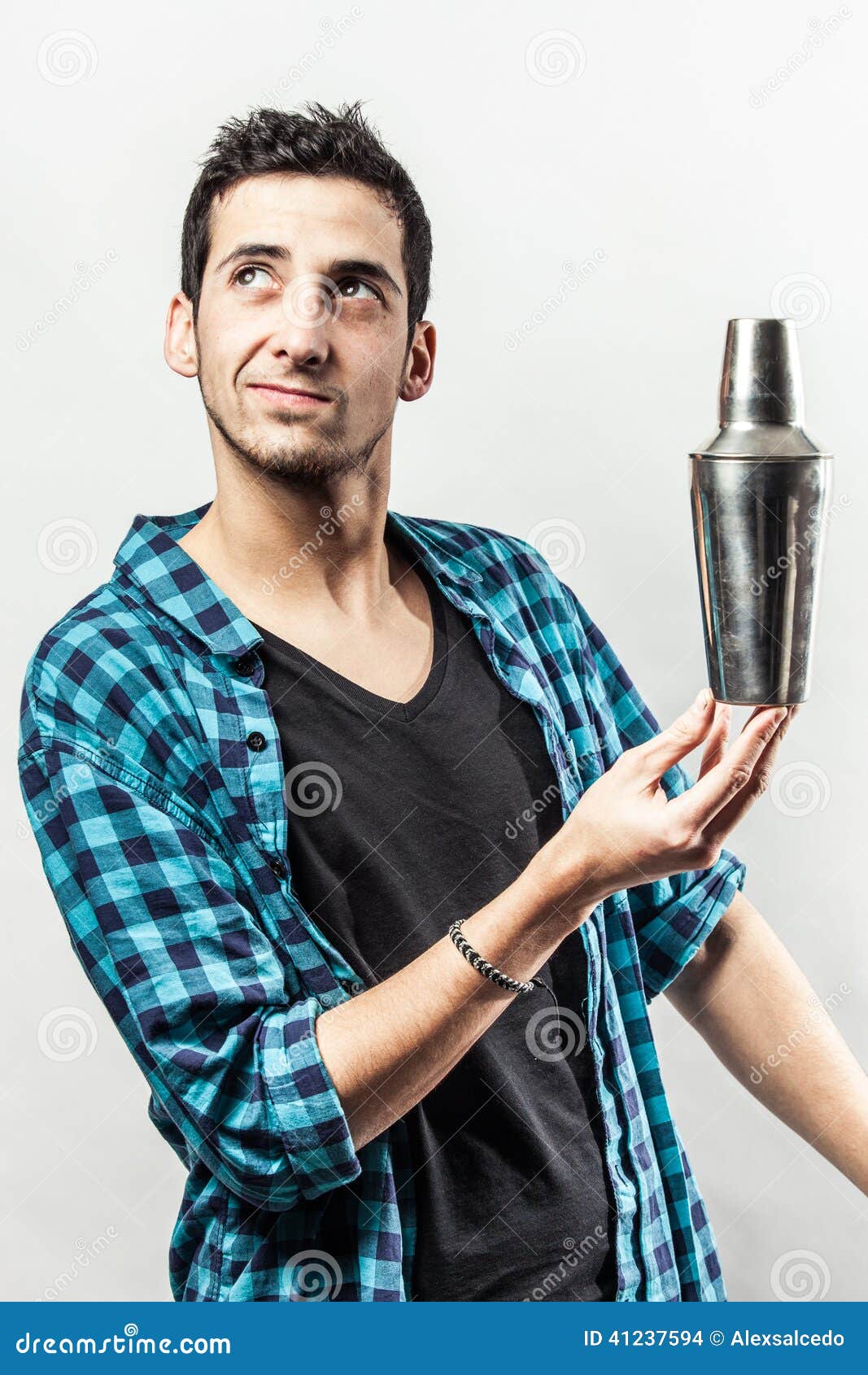 Bartender stock photo. Image of male, background, barman - 41237594